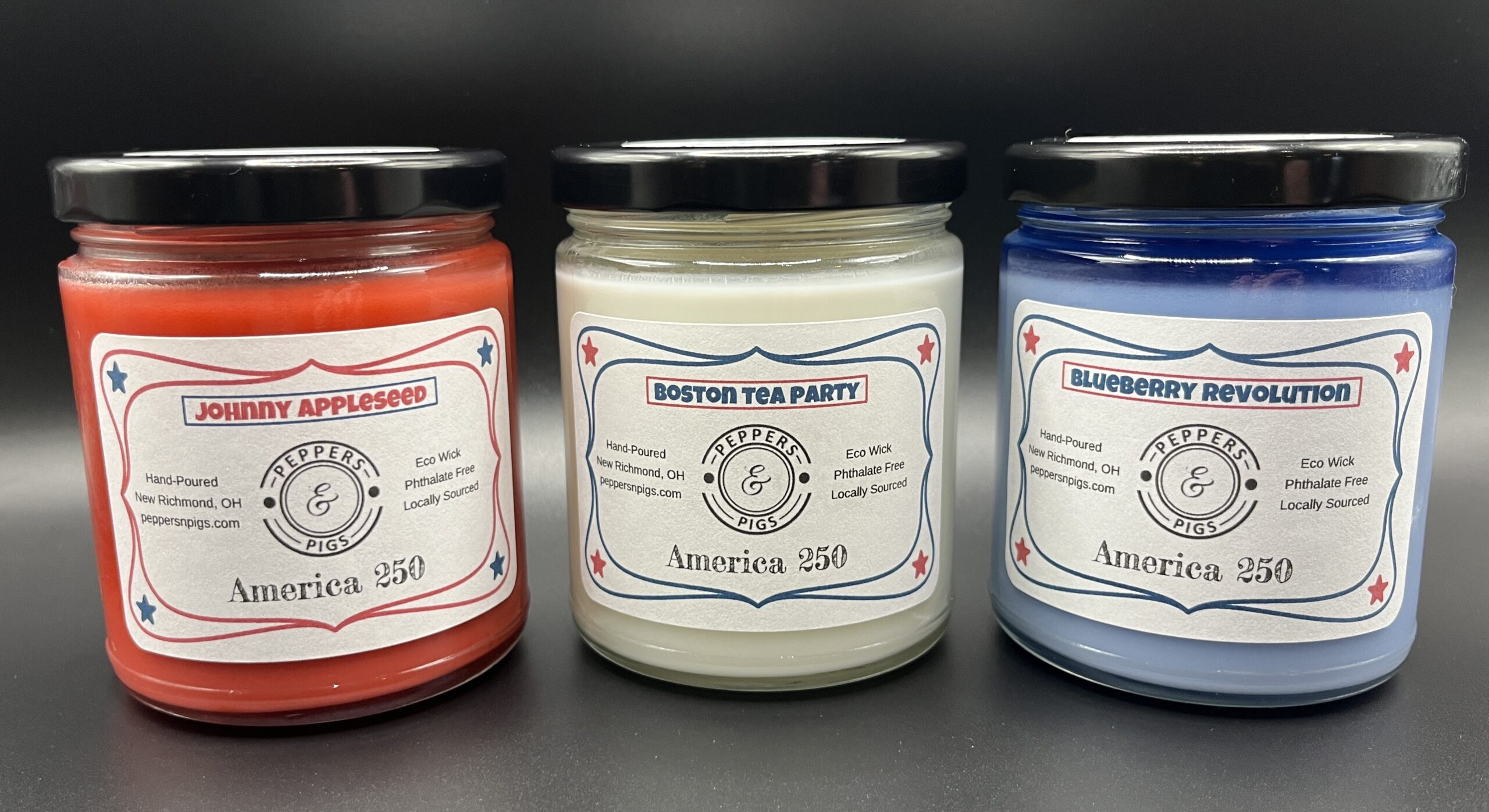 America 250 Candle Flight! - Peppers & Pigs LLC